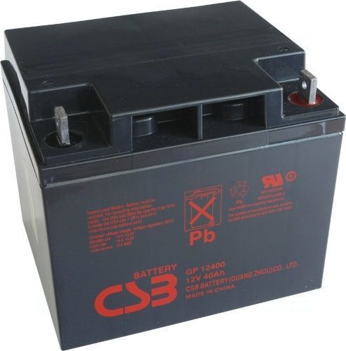 akumulátor CSB GP12400 I (12V/40Ah), , baterie do UPS, EZS, EPS | PT-MOBIL
